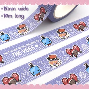 Hazbin Hotel Vees Washi Tape - Etsy