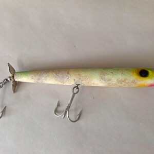 1950s Fred Arbogast Dasher 7 Inch Wooden Fishing Lure - Etsy