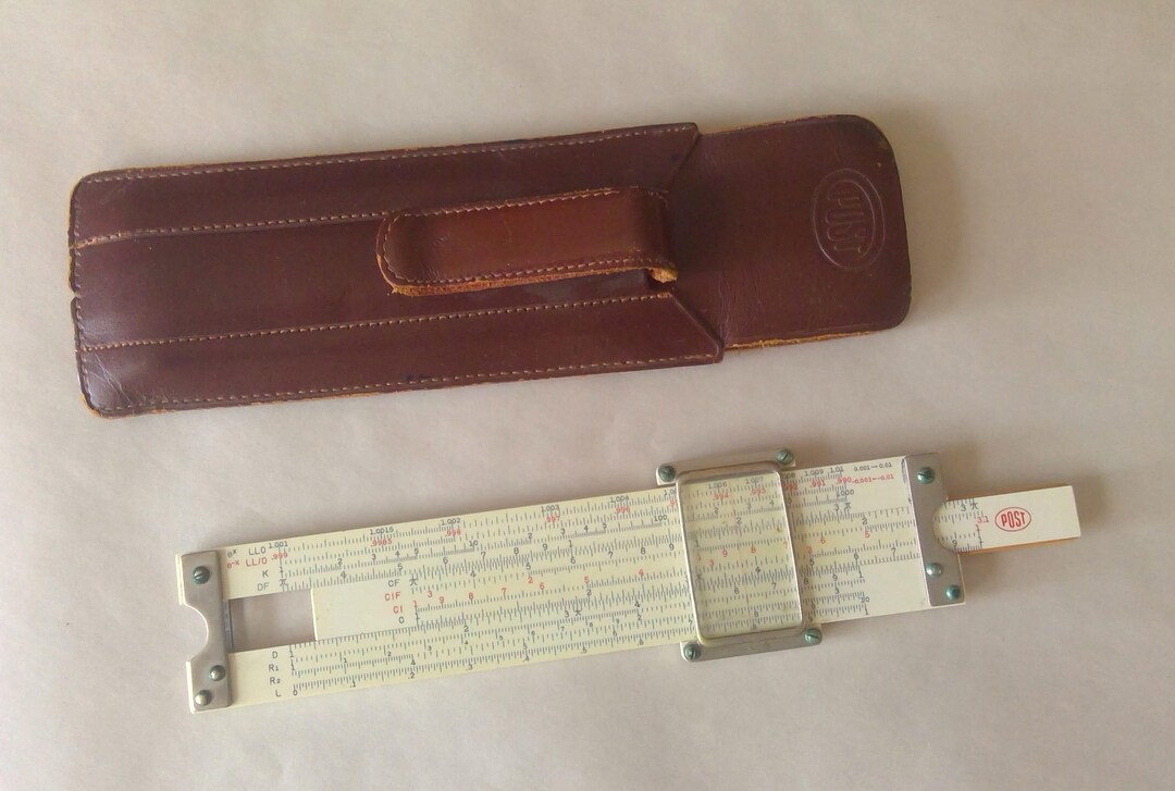 1960's Frederick Post Hemmi Versalog Pocket Slide Rule Model 1461 - Etsy