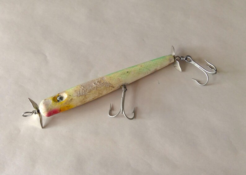 1950s Fred Arbogast Dasher 7 Inch Wooden Fishing Lure - Etsy