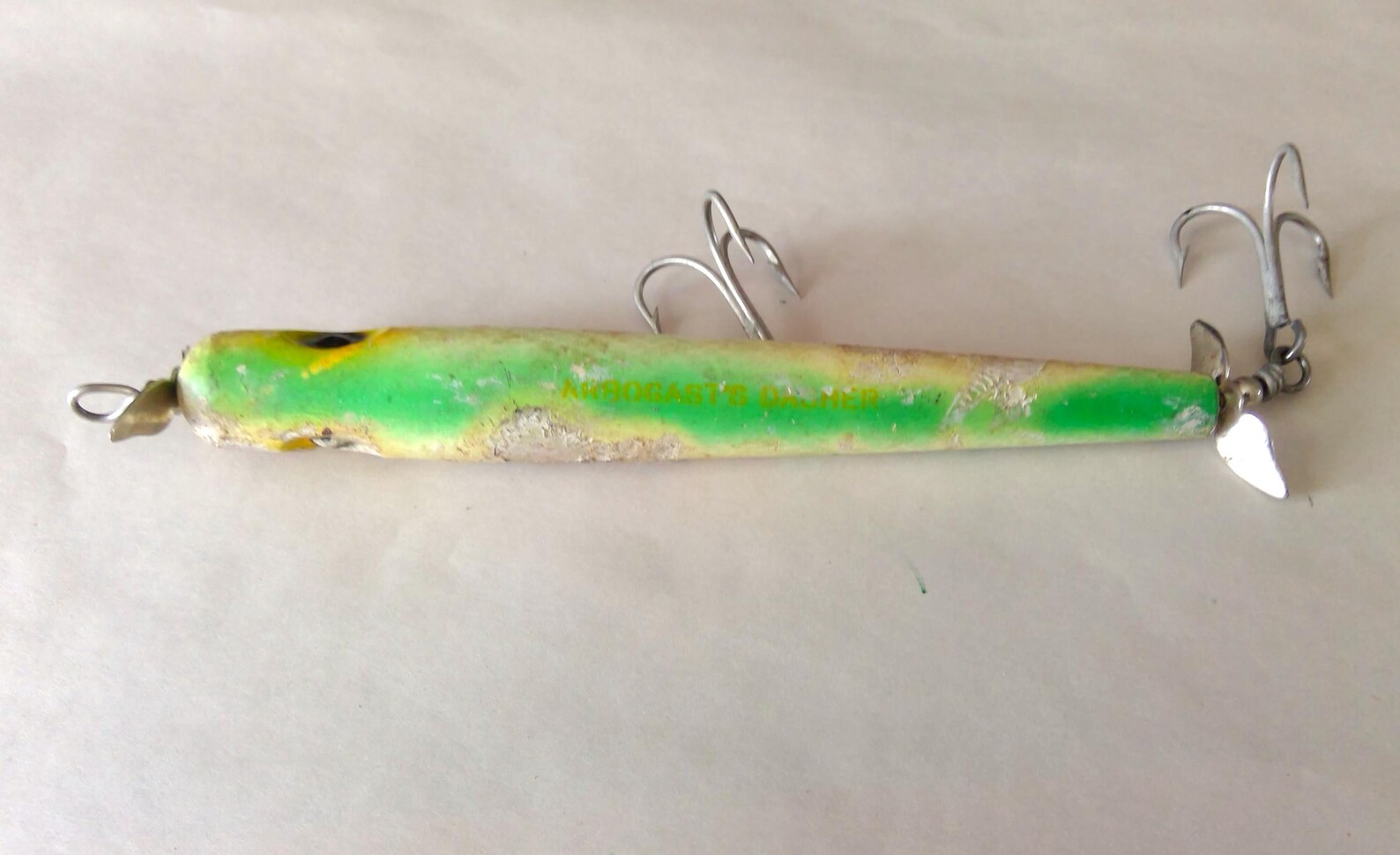 1950s Fred Arbogast Dasher 7 Inch Wooden Fishing Lure - Etsy