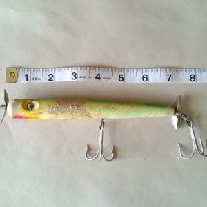 1950s Fred Arbogast Dasher 7 Inch Wooden Fishing Lure - Etsy