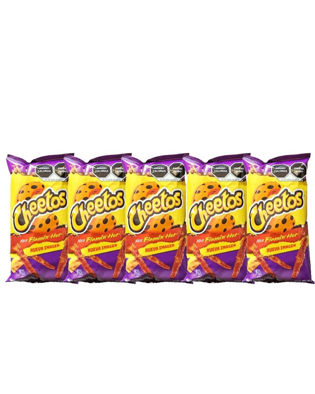 Cheetos Xtra Flamin Hot Sabritas Mexican, 5 Bags - Etsy