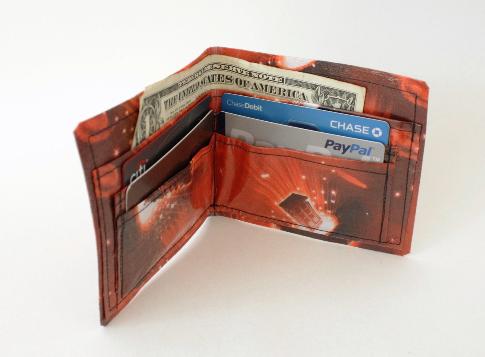 TARDIS and Dalek Unisex Bifold Doctor Who Wallet Credit Card - Etsy