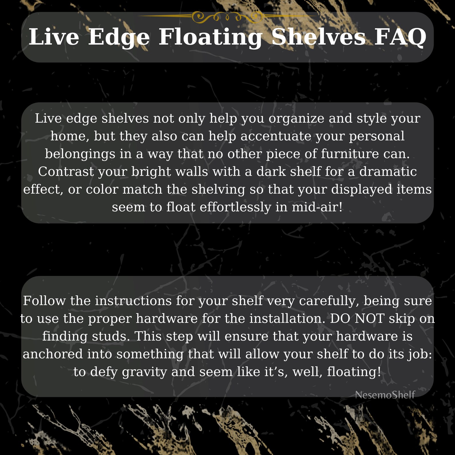 Heavy Duty Walnut Floating Shelf for Bathroom or Kitchen Live Edge ...