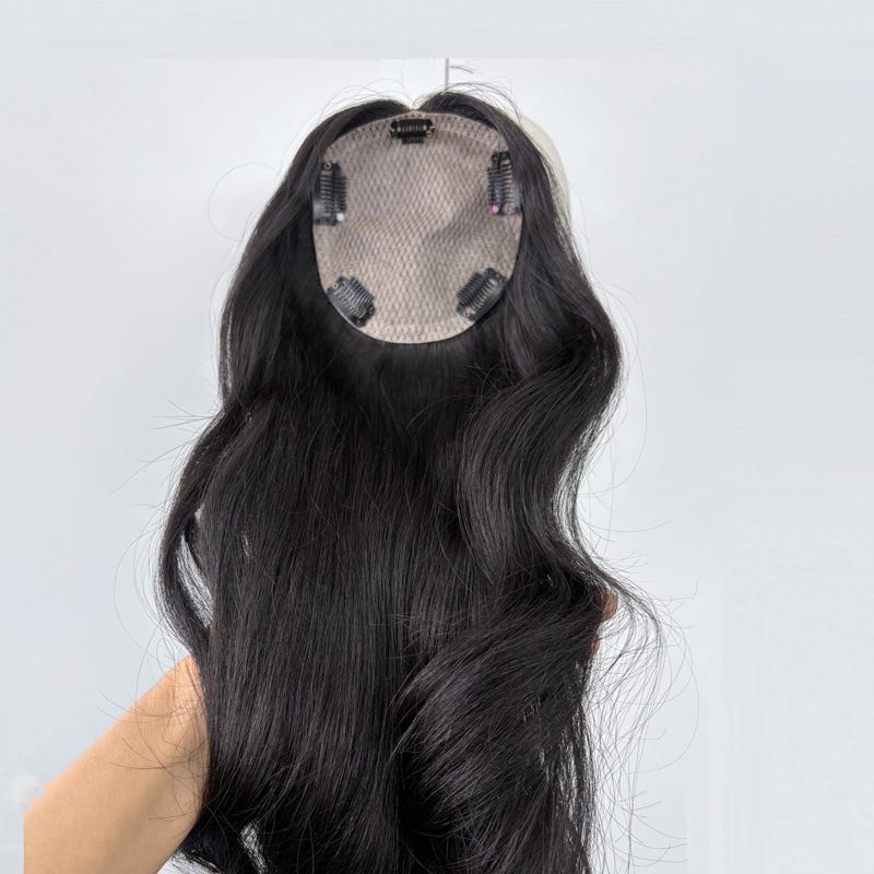 Wavy Topper Virgin Hair - Etsy