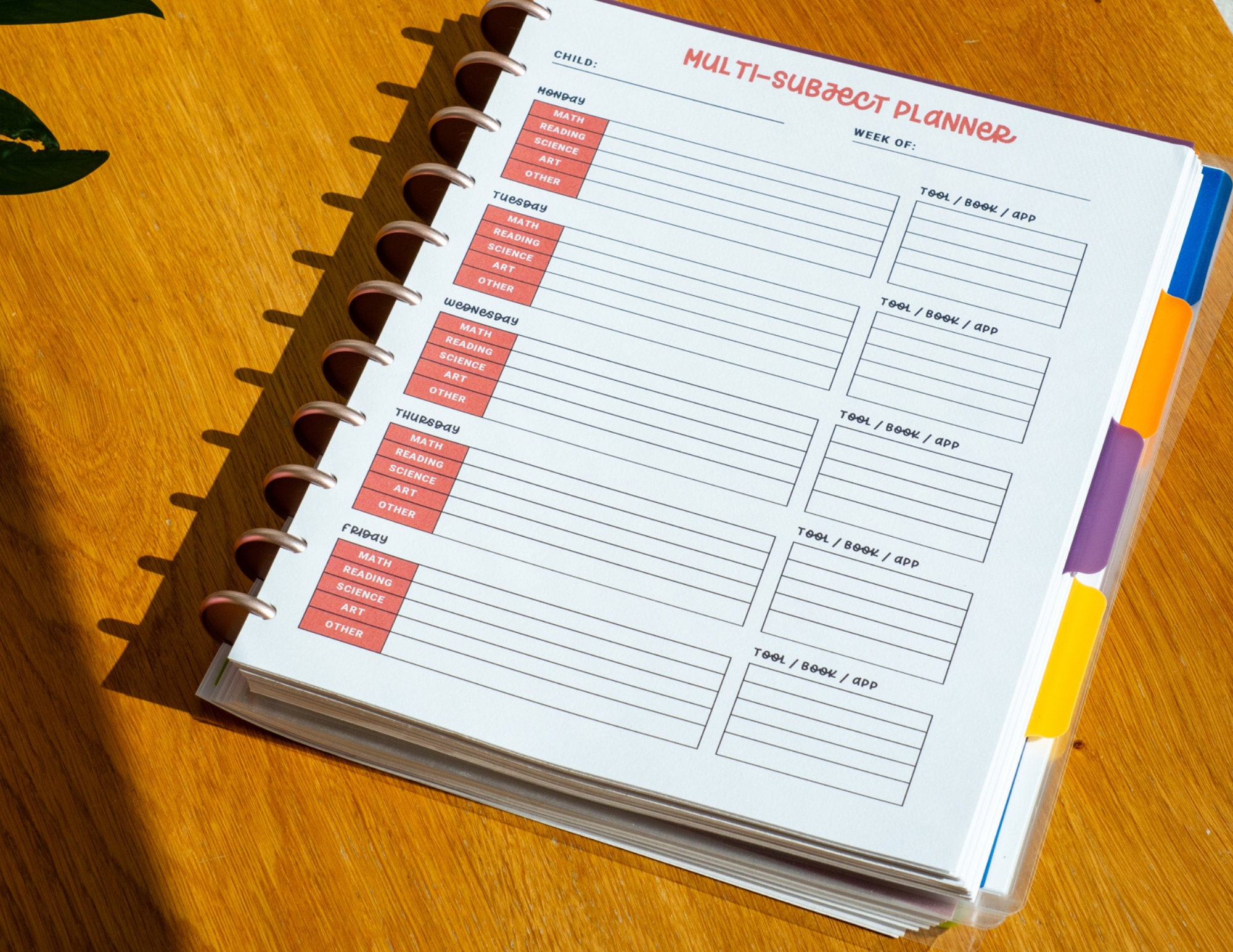 PRINTABLE 2024 Homeschool Planner, Homeschool Planner, Teacher Planner ...