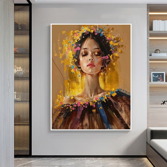 Modern Portrait Oil Paintings