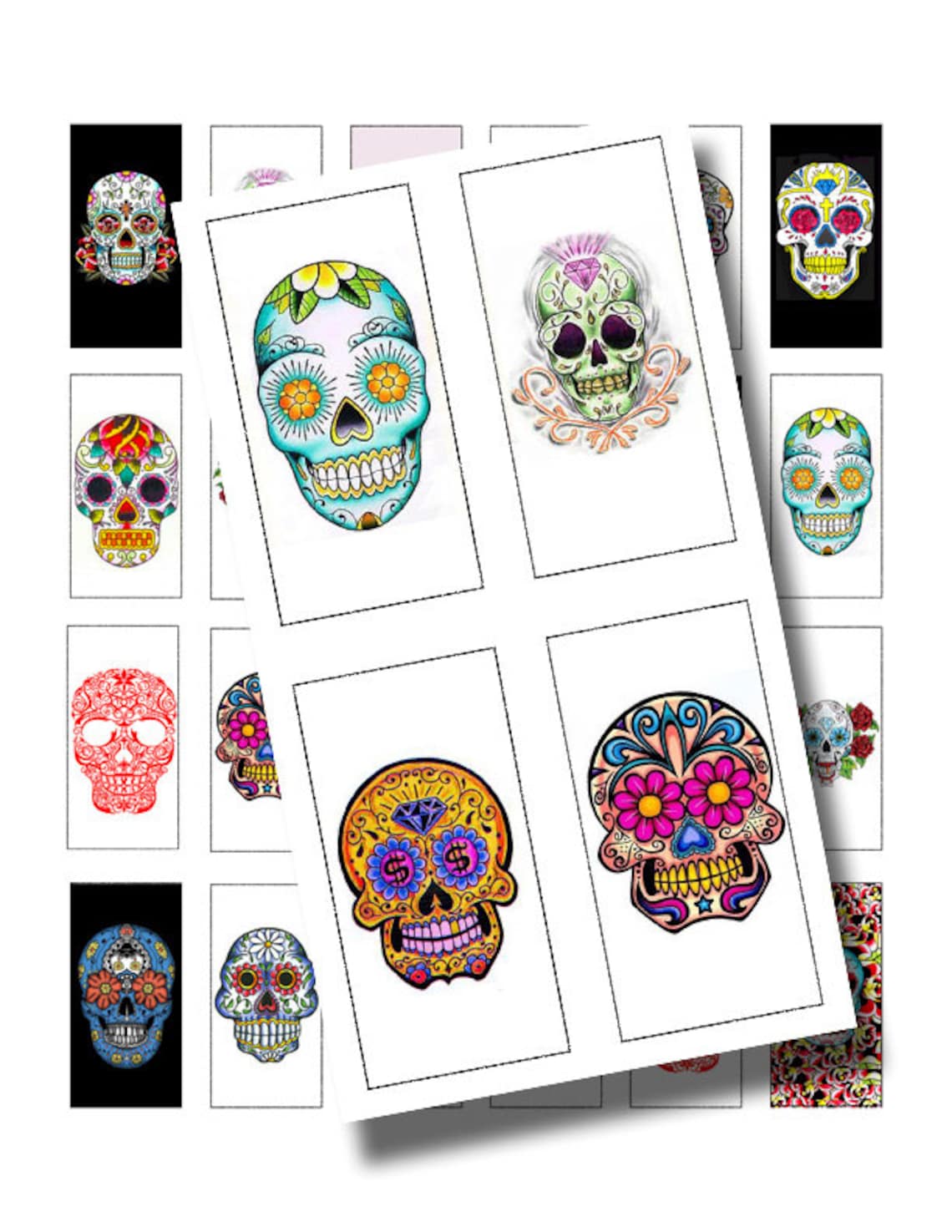 Dia De Los Muertos Digital Download Day of the Dead Sugar - Etsy