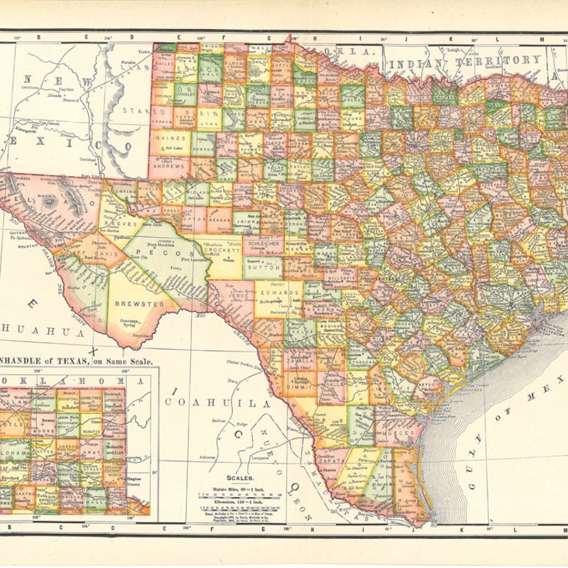 Map of Orange Texas - Etsy Denmark
