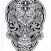 Skull Coloring Pages, Dia De Los Muertos, Day of the Dead, Halloween ...