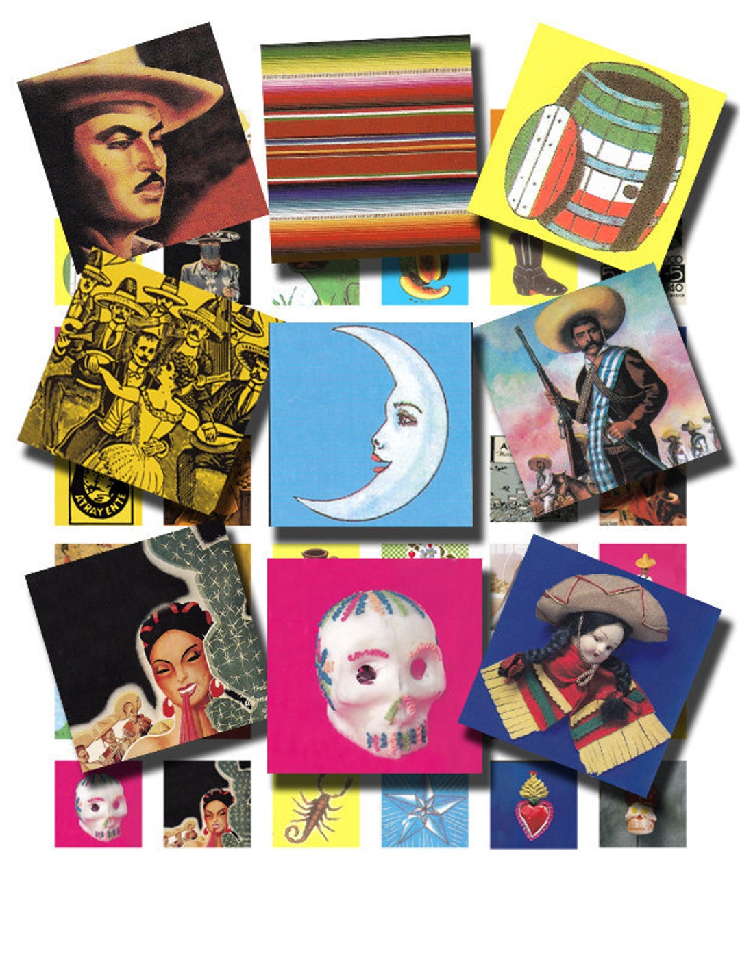 Mexican Culture Collage