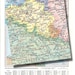 Printable Map of France From the 1950's, for Arts and Crafts, Wall ...