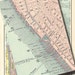 Printable Map of Southern Manhattan From 1895 a 600 Dpi File Digital ...