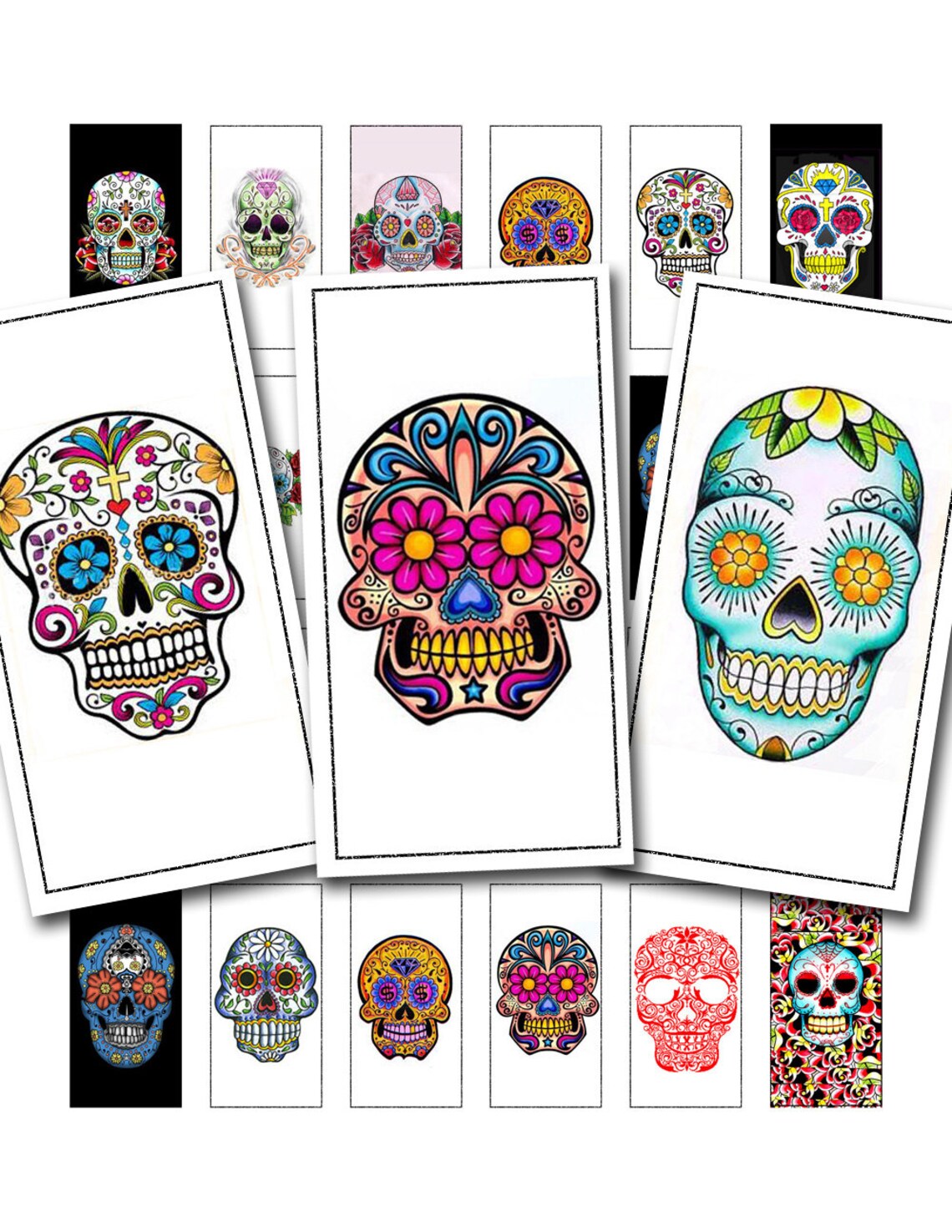 Dia De Los Muertos Digital Download Day of the Dead Sugar - Etsy