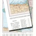 Printable Map of France From the 1950's, for Arts and Crafts, Wall ...