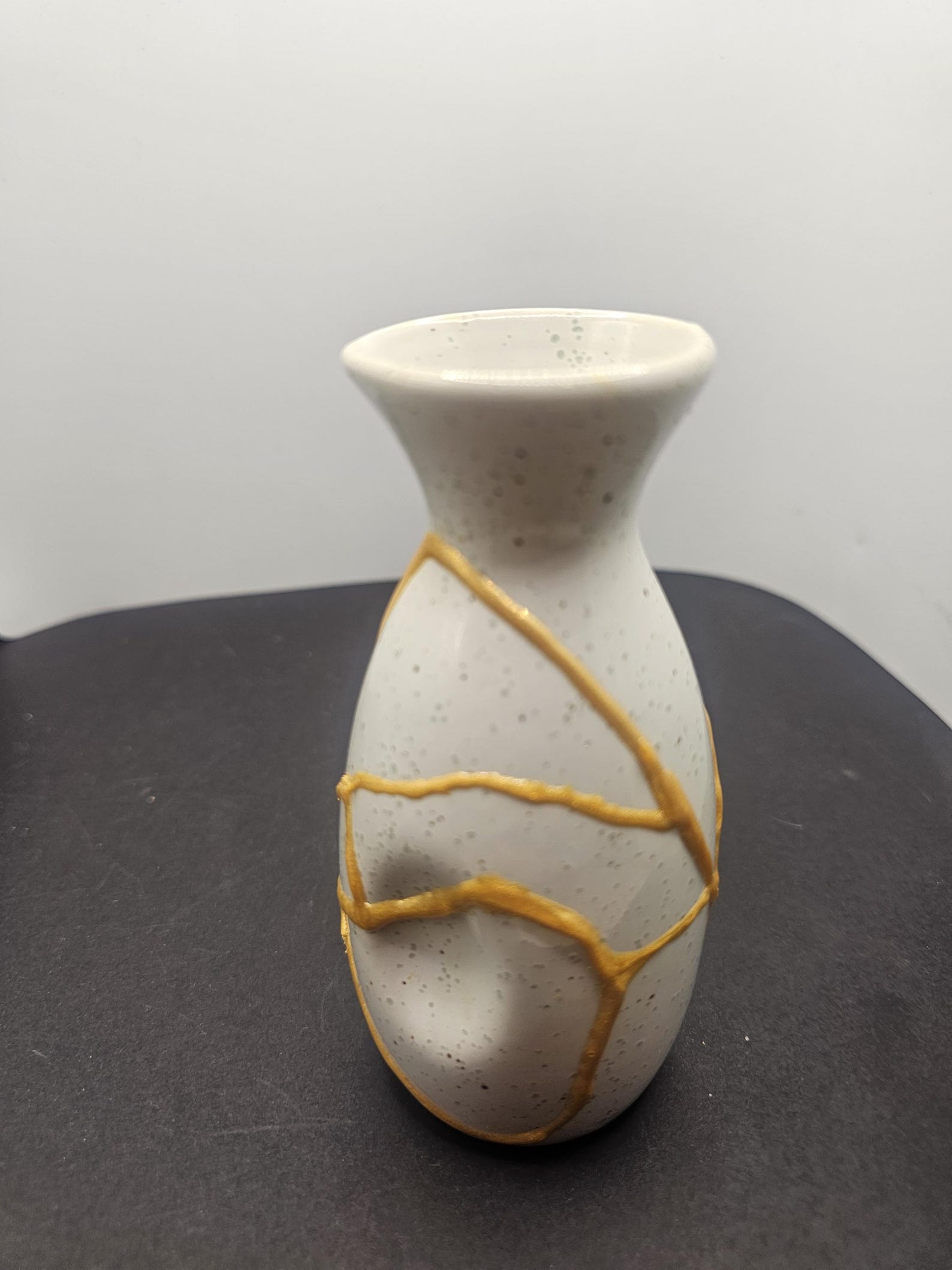 Kintsugi Vase - Handmade Japanese Wabi Sabi Art - Gold Repaired Ceramic ...