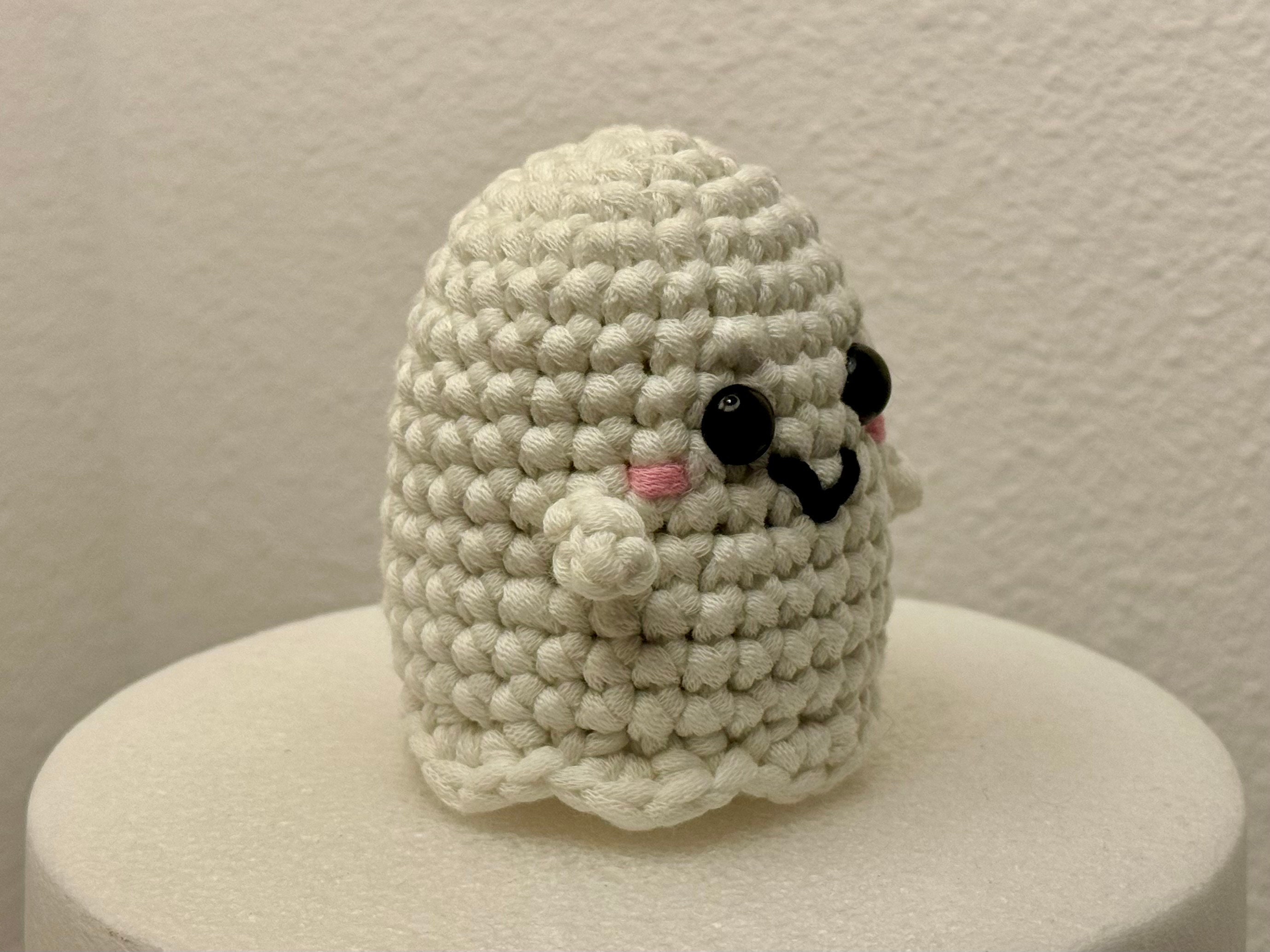 Glow in the Dark Spooky Halloween Ghost Amigurumi Crochet (the Woobles ...