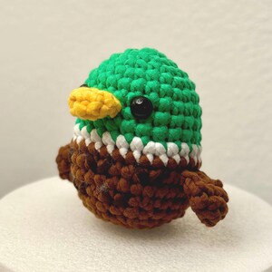 Duck Amigurumi Crochet Quack Bird (the Woobles) Handmade Plushie Toy ...