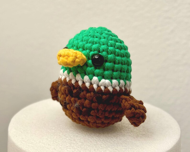 Duck Amigurumi Crochet Quack Bird the Woobles Handmade Plushie Toy ...