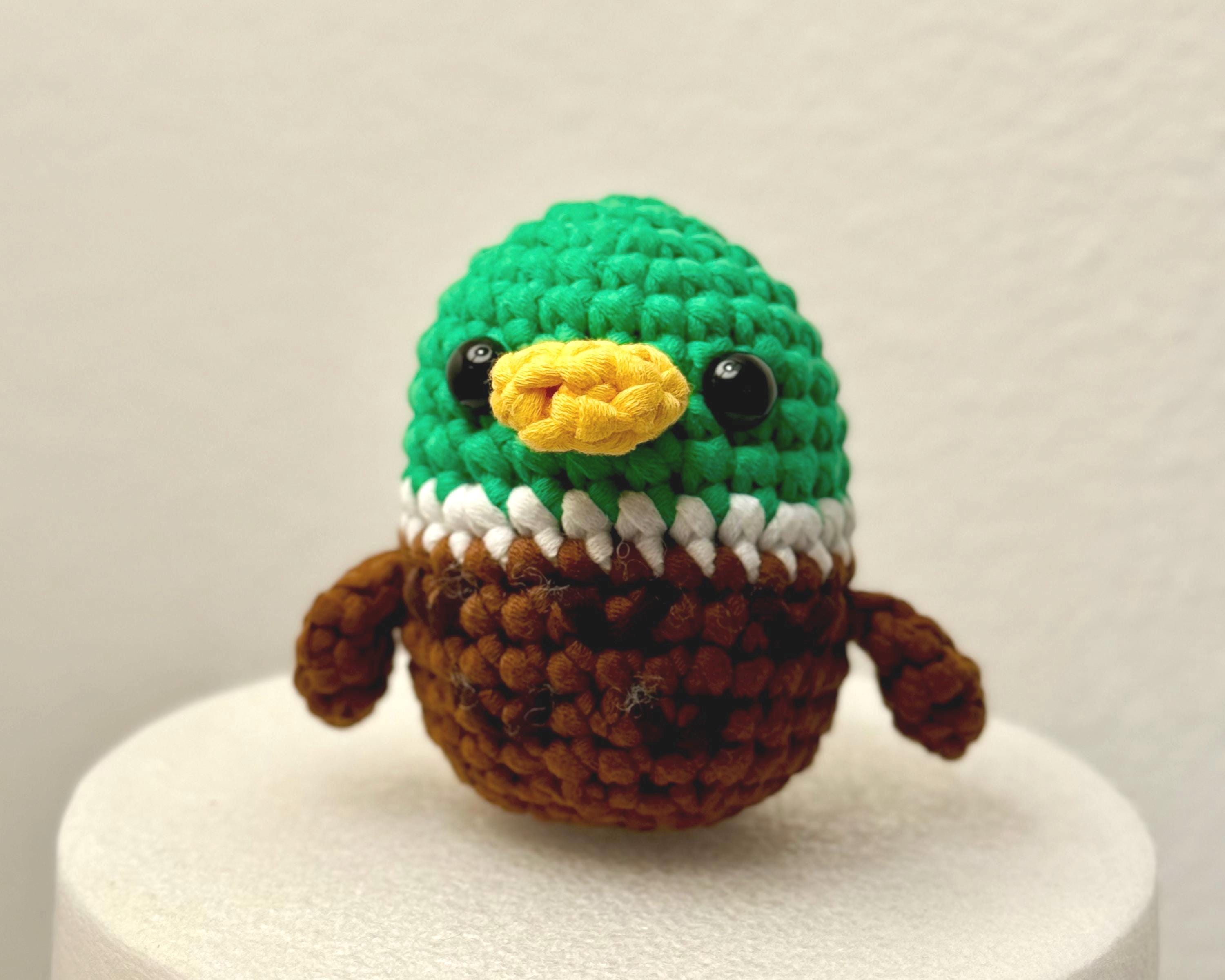 Duck Amigurumi Crochet Quack Bird (the Woobles) Handmade Plushie Toy ...