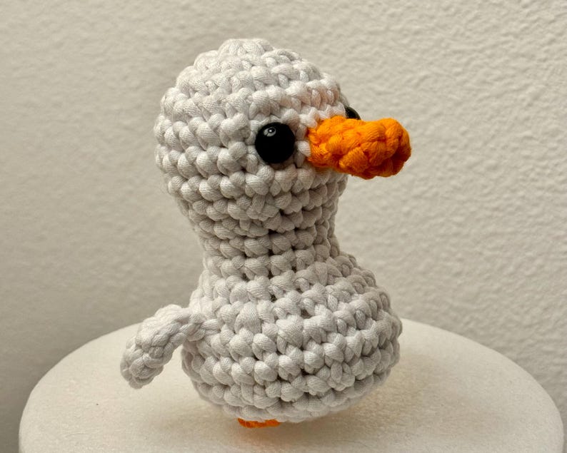 Duck Amigurumi Crochet Quack Goose Bird the Woobles Handmade Plushie ...