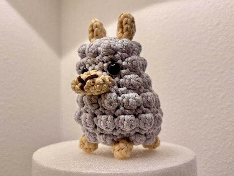 Llama Amigurumi Crochet Lama (the Woobles) Handmade Plushie Toy Stuffed ...