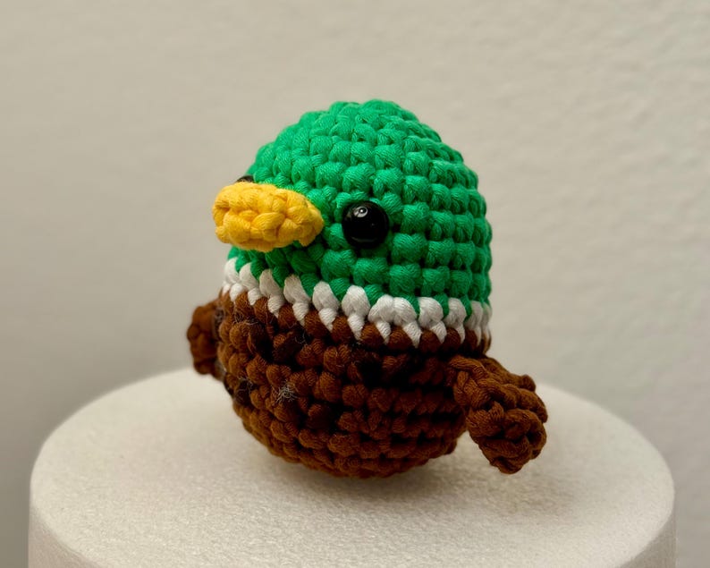 Duck Amigurumi Crochet Quack Goose Bird the Woobles Handmade Plushie ...