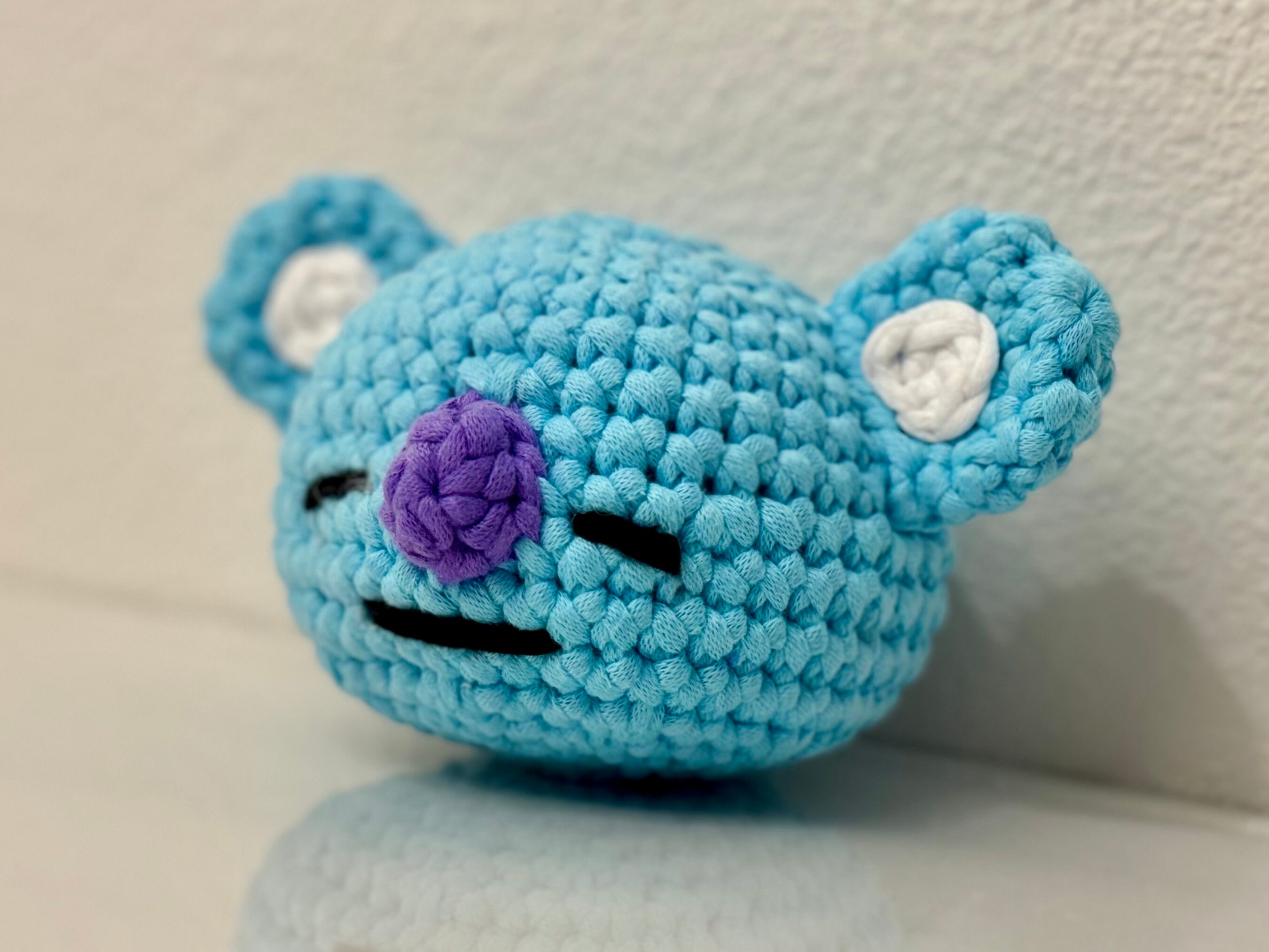 Koya BT21 Amigurumi Crochet (the Woobles) Handmade Plushie Toy Stuffed ...