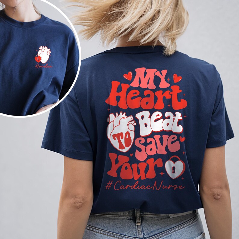 Cardiac Nurse Valentines Shirt, Valentines Cardiac Sonographer Shirt ...