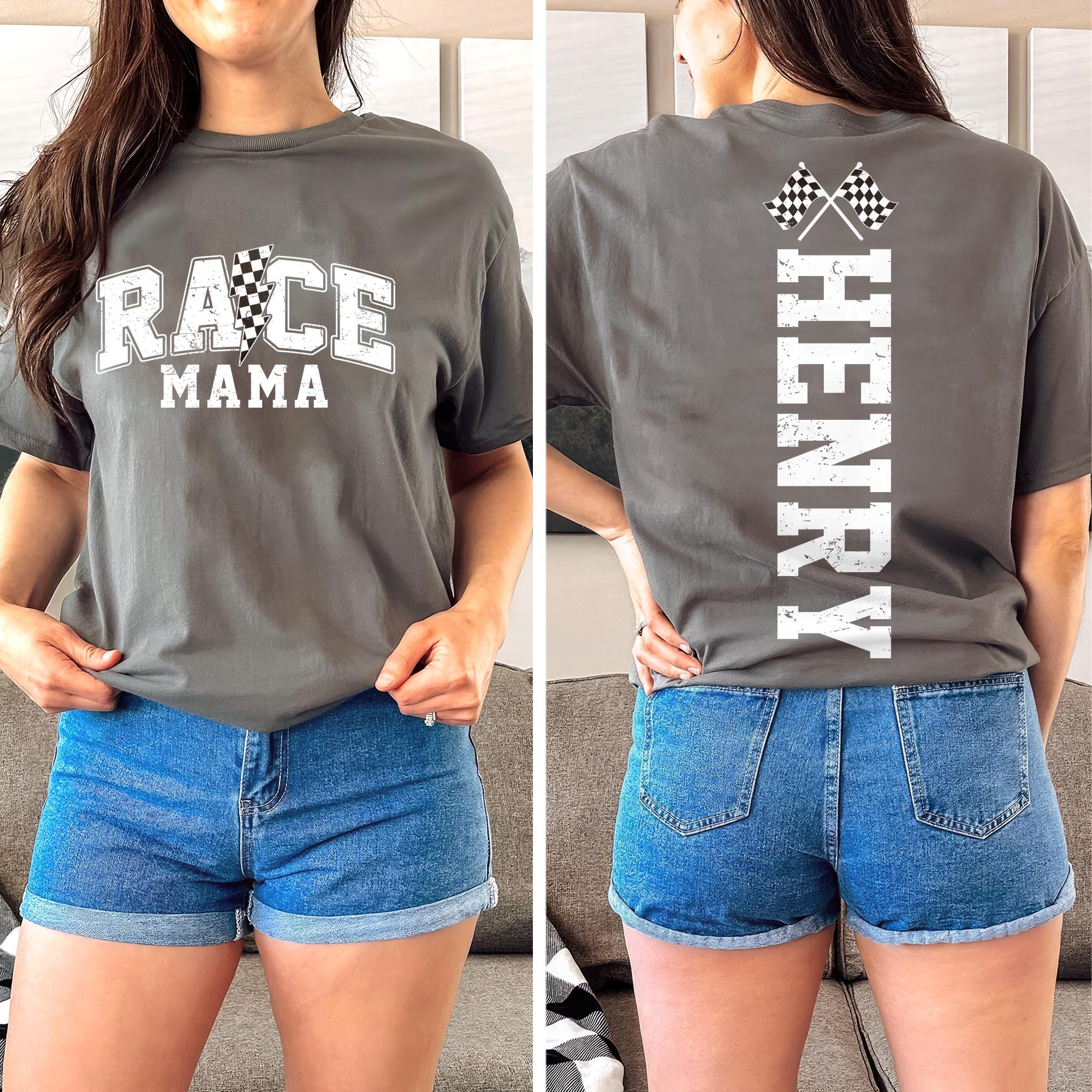 Personalized Race Mom Shirt, Race Mama Sweatshirt, Racing Season ...