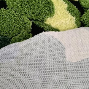 Mossy Rug Green Nature Inspired Rug for Living Room Rug Moss Bedroom ...