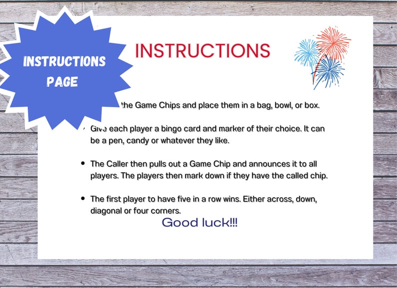 4th of July BINGO! 30 Printable Bingo Cards, Games for Kids and Adults ...