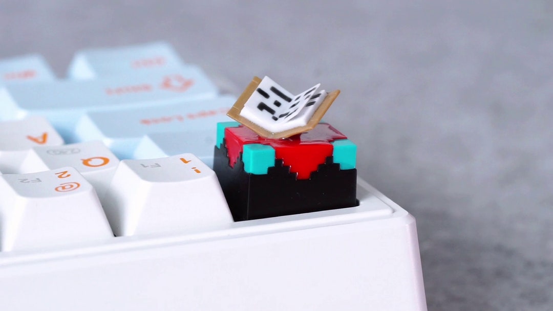 TNT Dynamite Keycap, Artisan Keycap, Gaming Keycap, Resin Minecraft Keycap, Keycap for MX Cherry ...