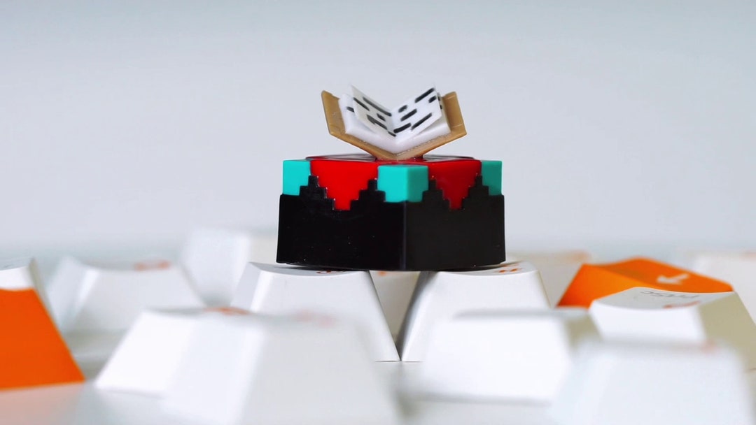 TNT Dynamite Keycap, Artisan Keycap, Gaming Keycap, Resin Minecraft ...