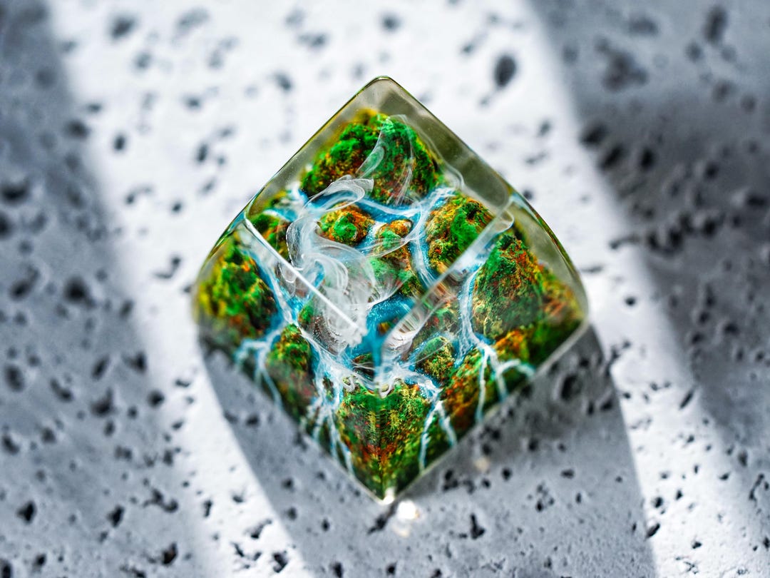 Primary Forest Artisan Keycap Set for Cherry MX Mechanical Keyboards ...