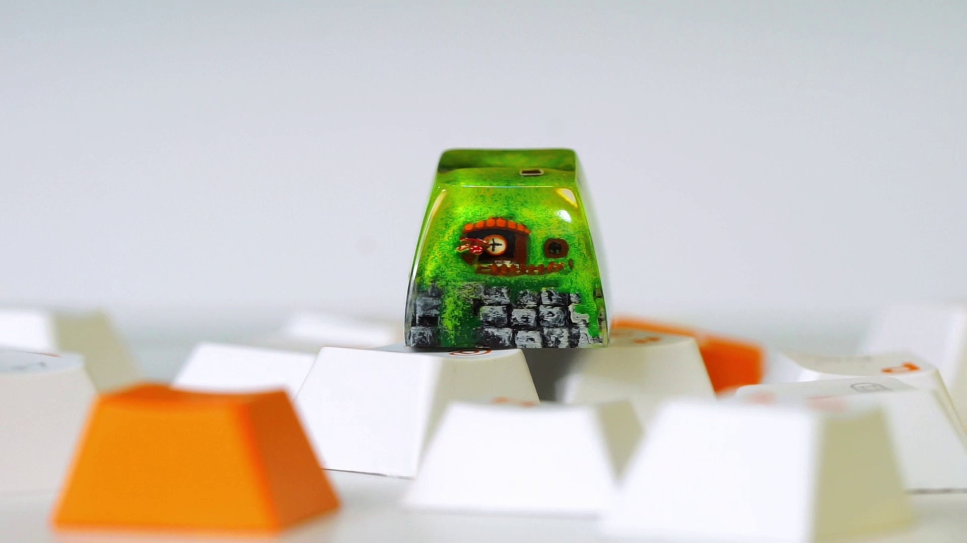 LIMITED SALE 50% Hobbit House Keycap, Artisan Keycap, L.O.T.R Keycap ...