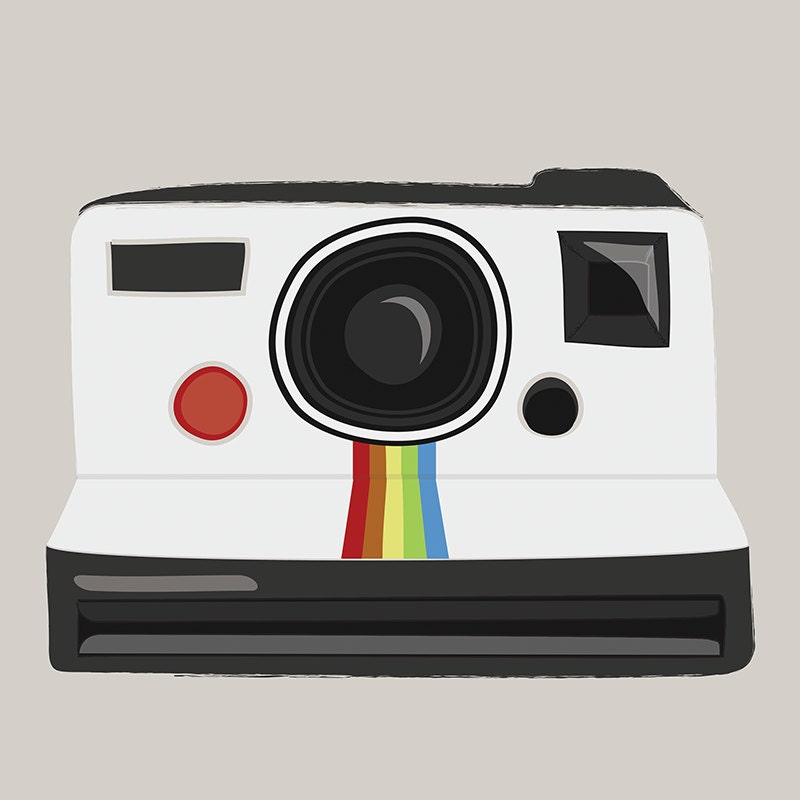 Polaroid Camera Cartoon Png