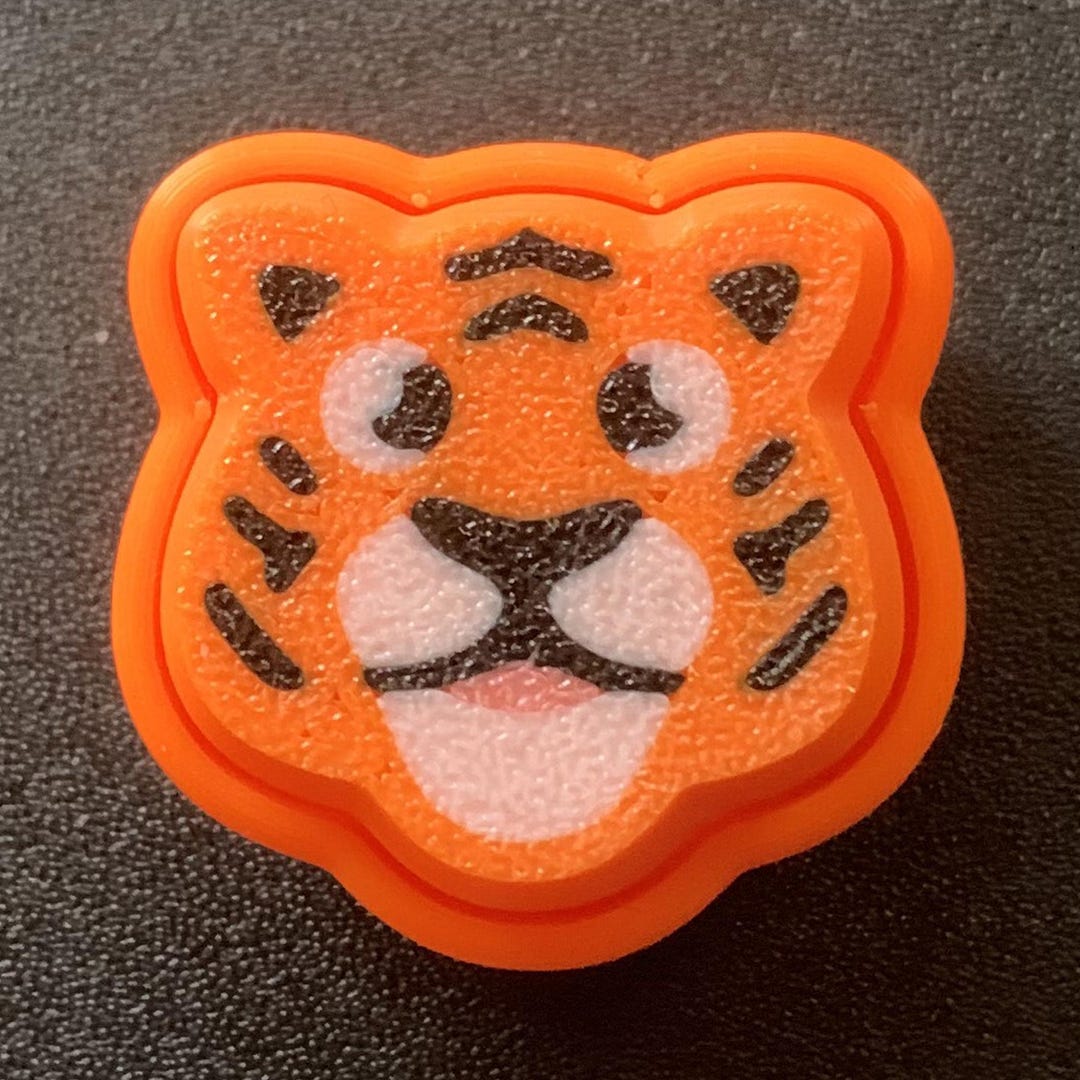 Tiger Face Fidget Clicker - Etsy
