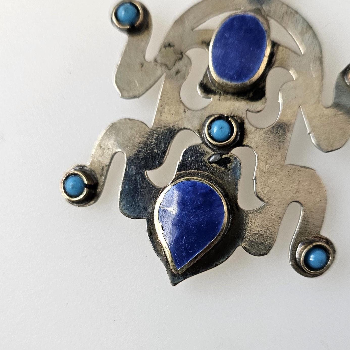 Afghan Turkmen Asyk Pendant: Ethnic Tribal Jewelry - Etsy