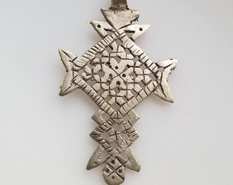 Copper Ethiopian Coptic Cross, Copper Cross, Ethiopian Cross, Copper ...