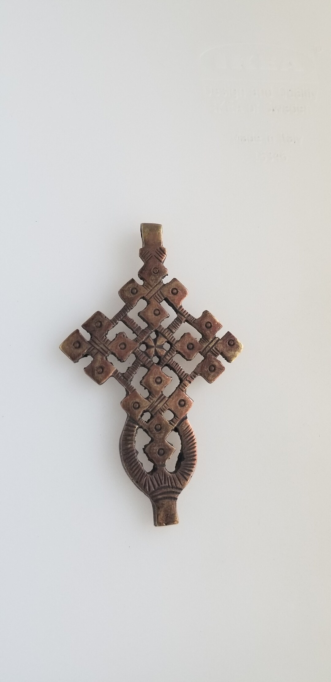 Copper Ethiopian Coptic Cross, Copper Cross, Ethiopian Cross, Copper ...