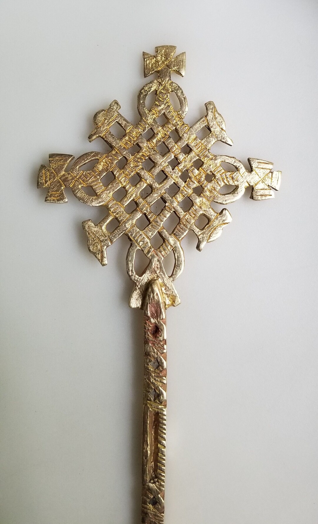 Ethiopian Blessing Cross Handheld Cross Priest Cross - Etsy