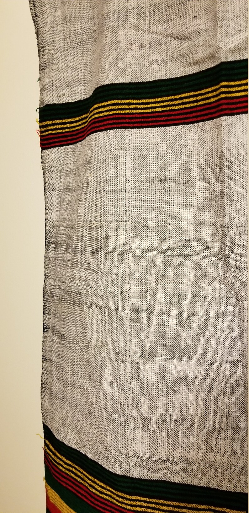 Rasta Scarf Ethiopian Handwoven Scarf Ethiopian Wrap - Etsy