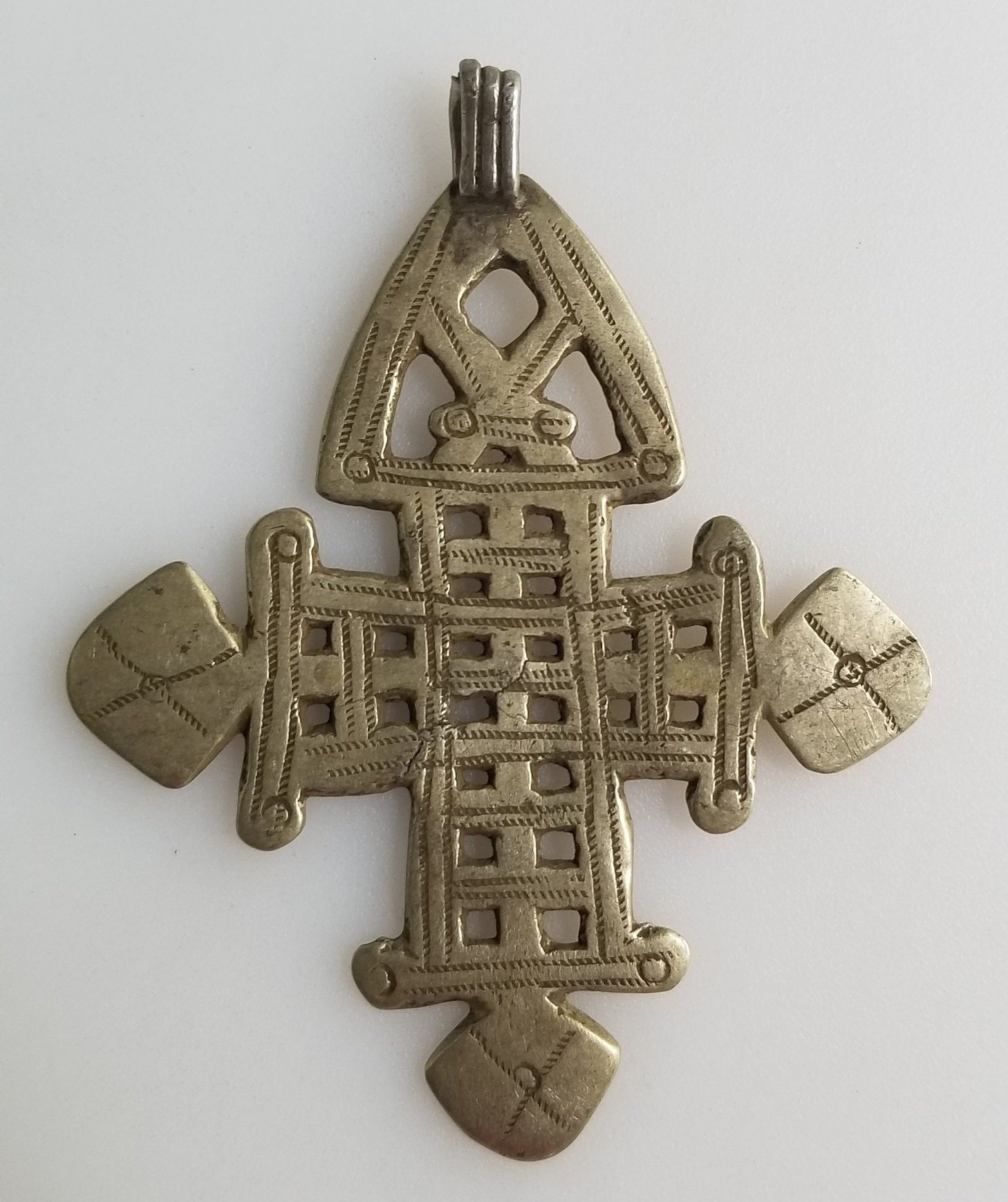 Vintage Coptic Cross pendant African pendant Cross pendant | Etsy