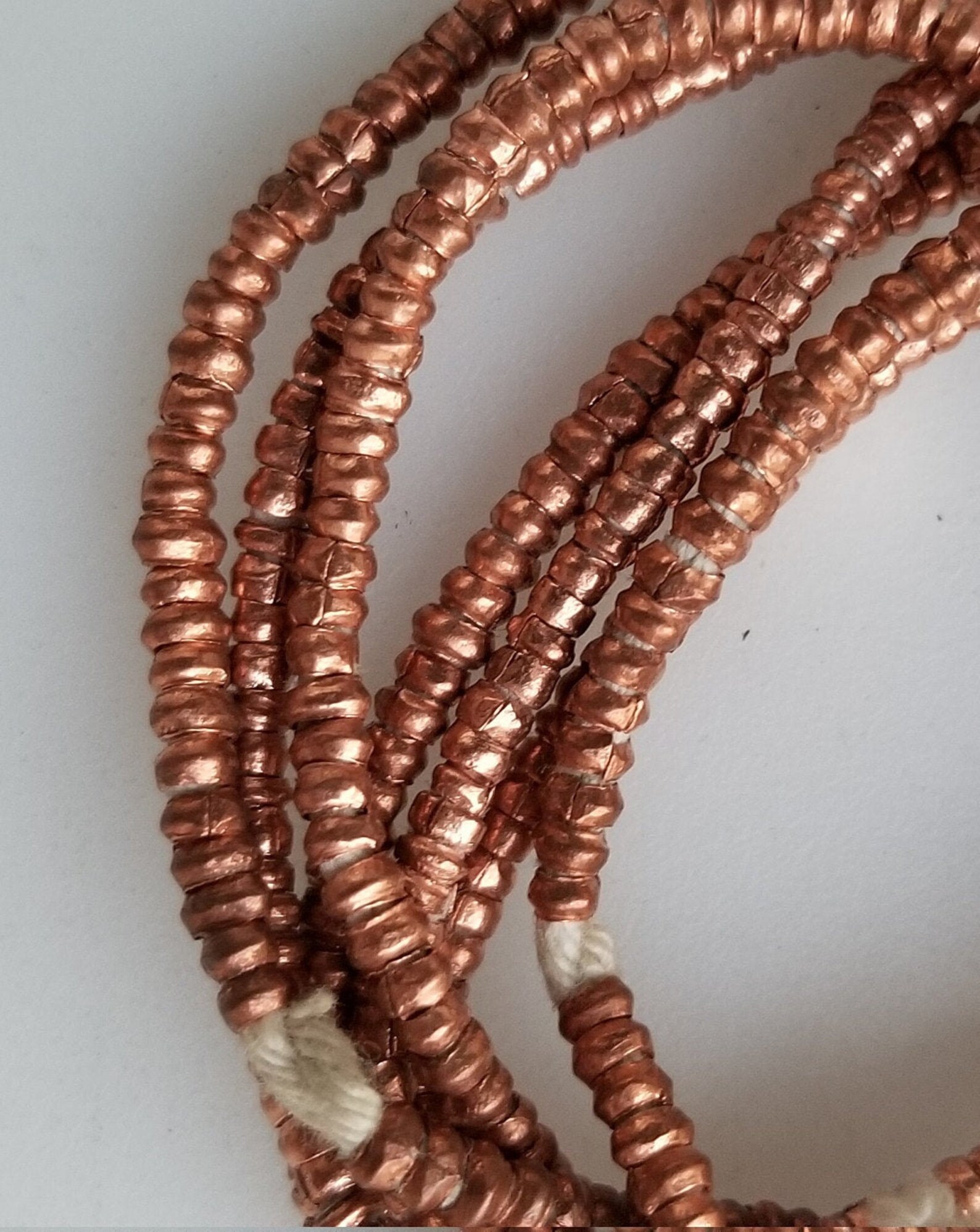 Ethiopian Copper Color Heishi Beads Heishi Beads Tiny Beads - Etsy