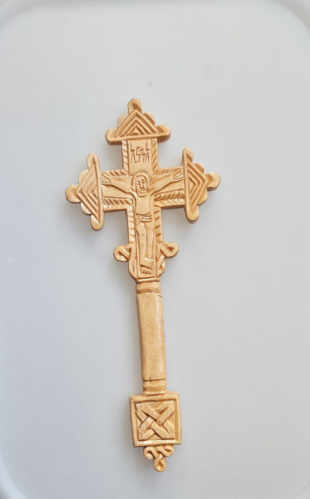 Wooden Ethiopian Cross, Blessing Cross, Handheld Cross, Crucifix Cross ...