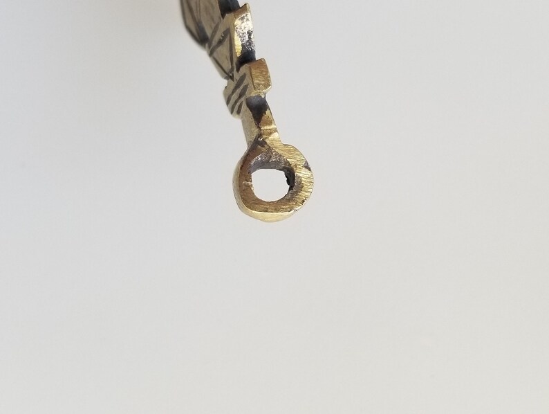 Handcrafted Brass Ethiopian Coptic Cross Pendant - Etsy