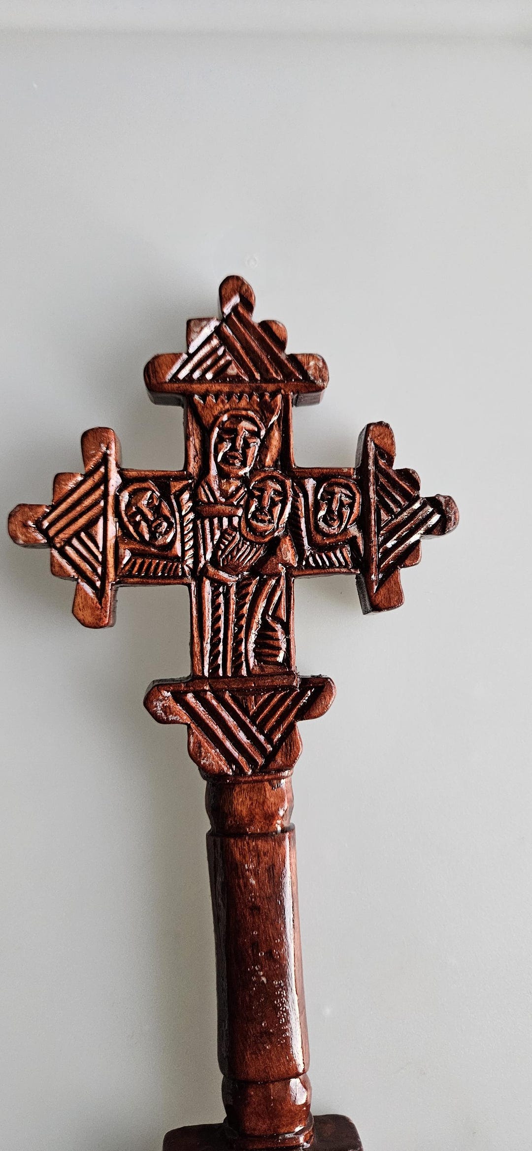 Ethiopian Handheld Cross, Crucifix Blessing Cross, Orthodox Coptic - Etsy