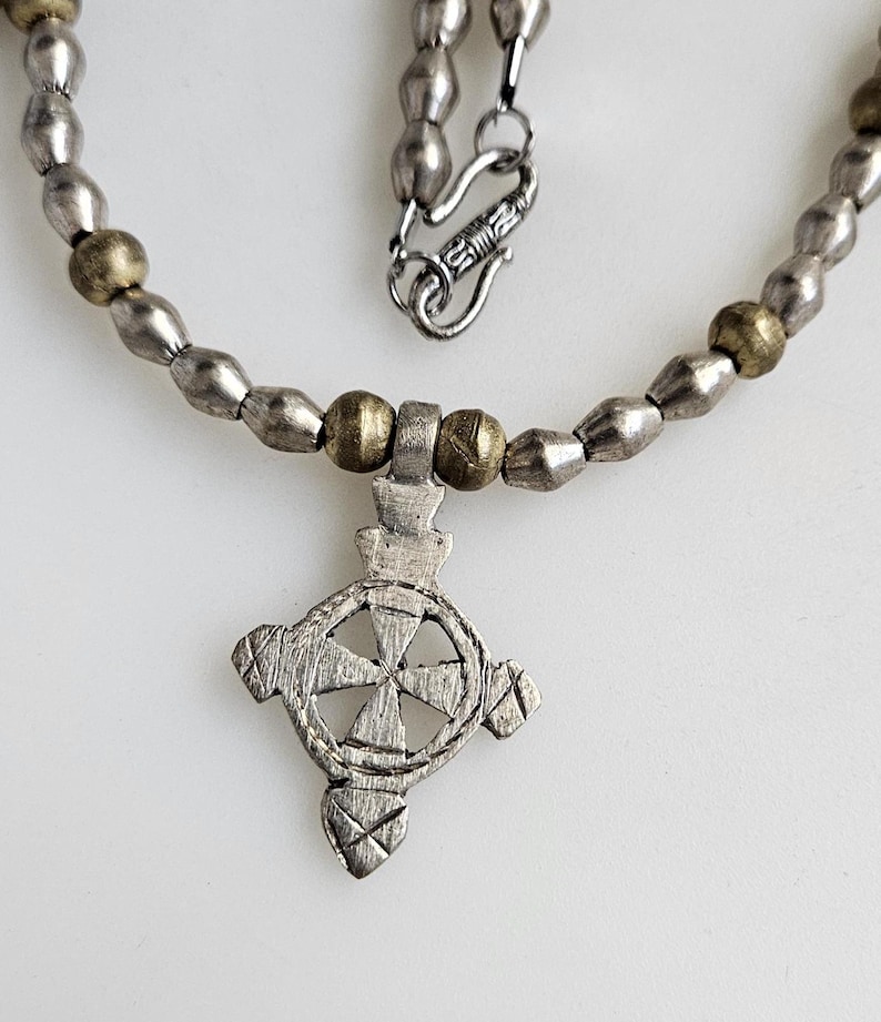 Coptic Cross Necklace, Bold Ethiopian Jewelry - Etsy
